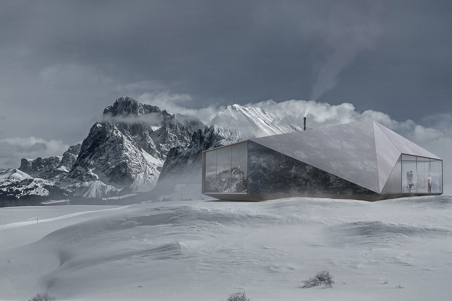 Dit 'Stealth House' is de perfecte manier om te ontsnappen aan de ...